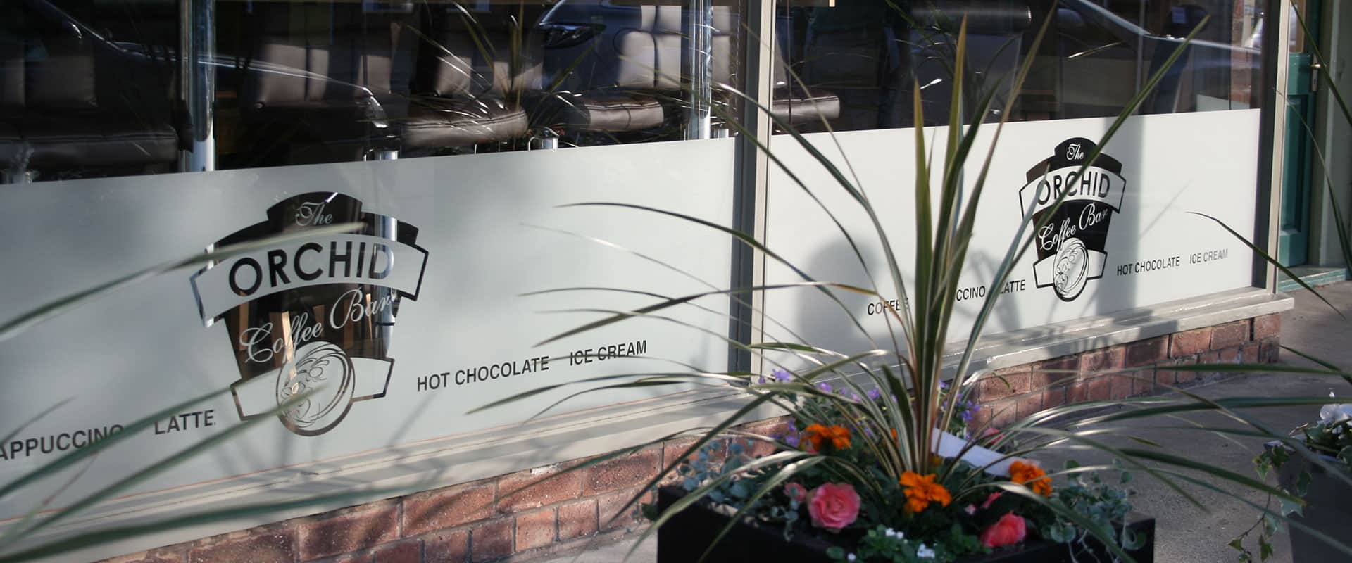 Eye-Catching Etched Effect Window Graphics | Poppy Signs