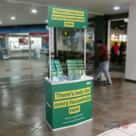 Portable Promotional Stands | Poppy Signs | Shop