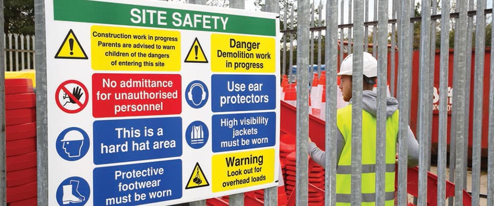 Construction Site Signs | Poppy Signs