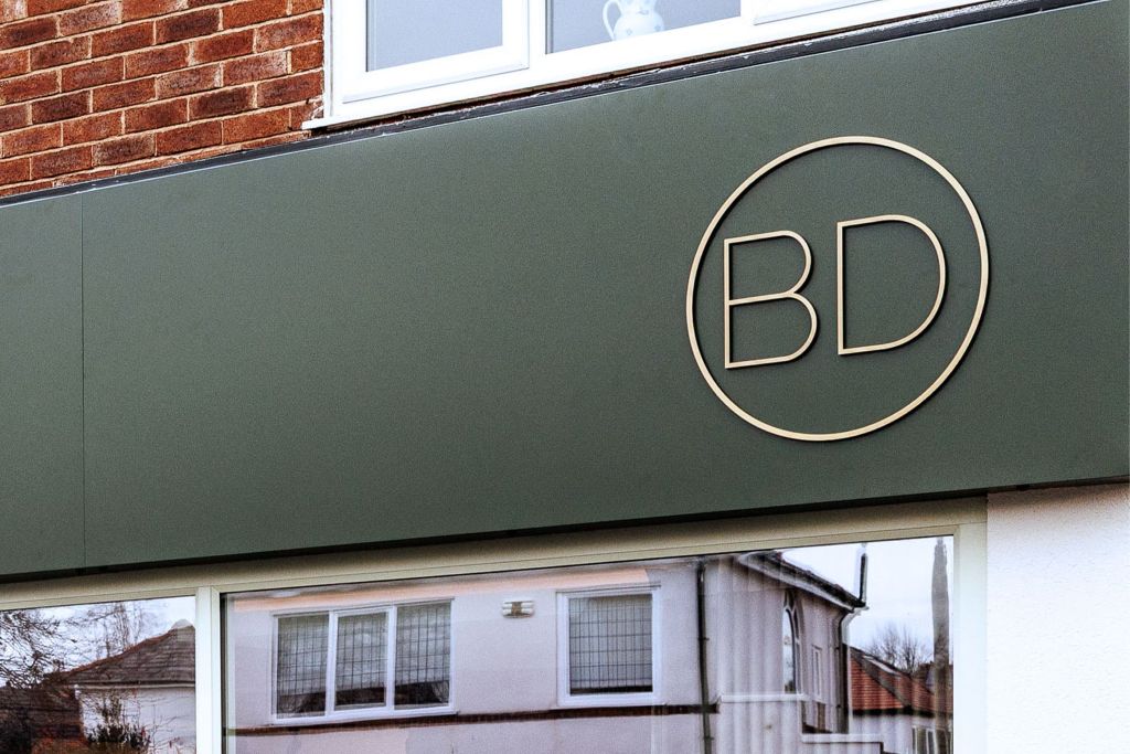 Bernard Dickinson Signage Transformation | Poppy Signs Portfolio